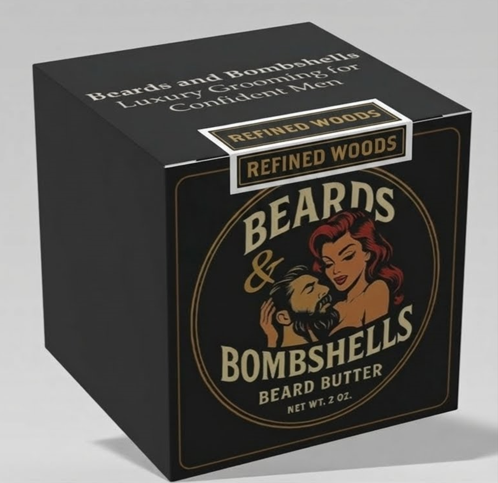 Hydrating Beard Butter – Refined Woods – Beards & Bombshells